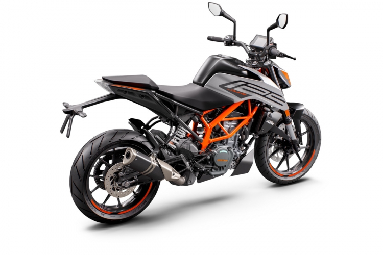 KTM 125 DUKE GRIS 2021
