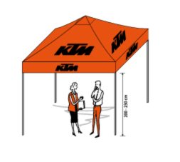 TENT ROOF KTM 3X3M
